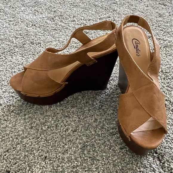 Candie's | Shoes | Candies Platform Sandals | Poshmark